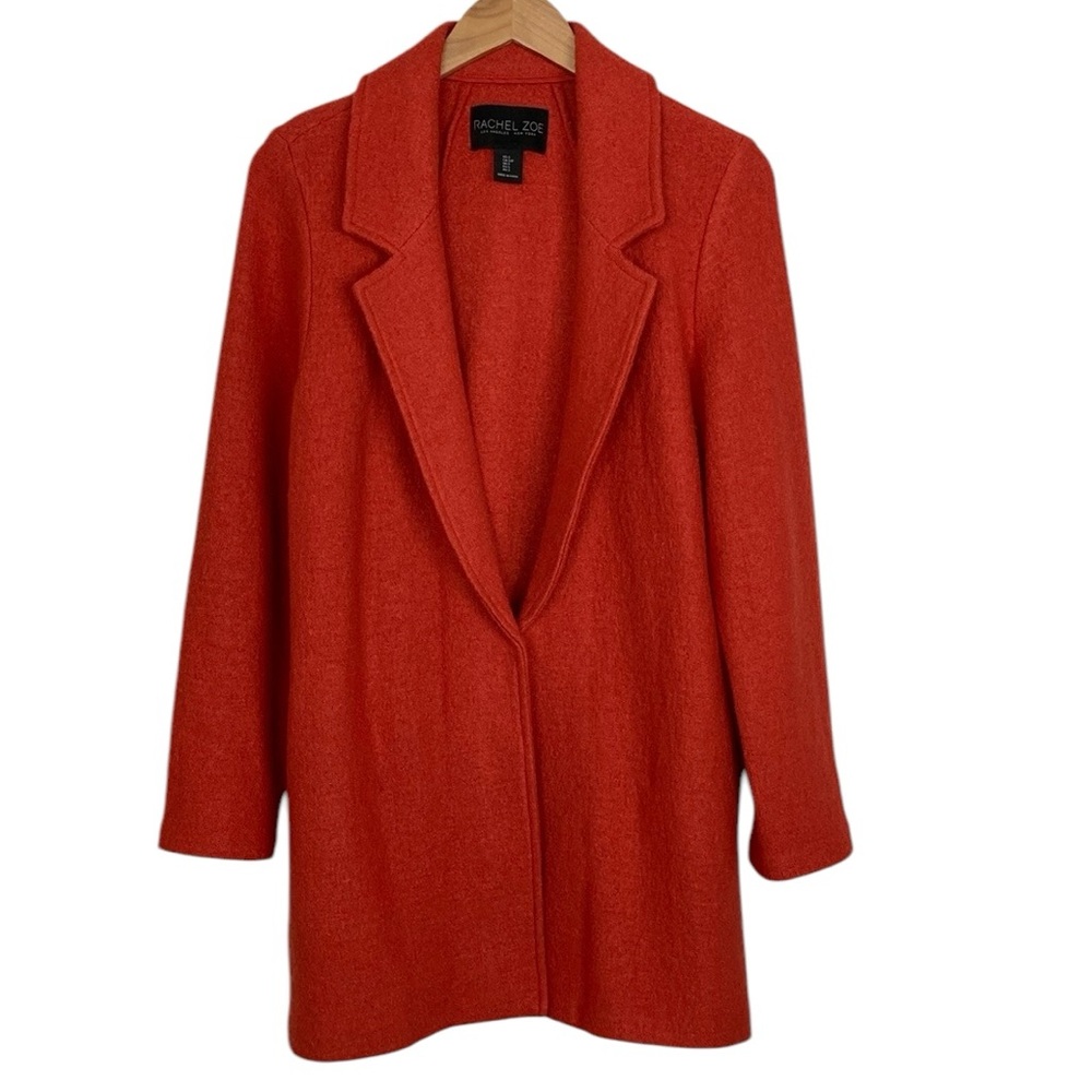 Rachel Zoe Lightweight Wool Blend Coat - Gem